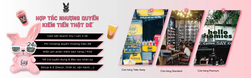 Nhượng Quyền Trà Sữa - TOP 25 thương hiệu nổi bật mới cập nhật